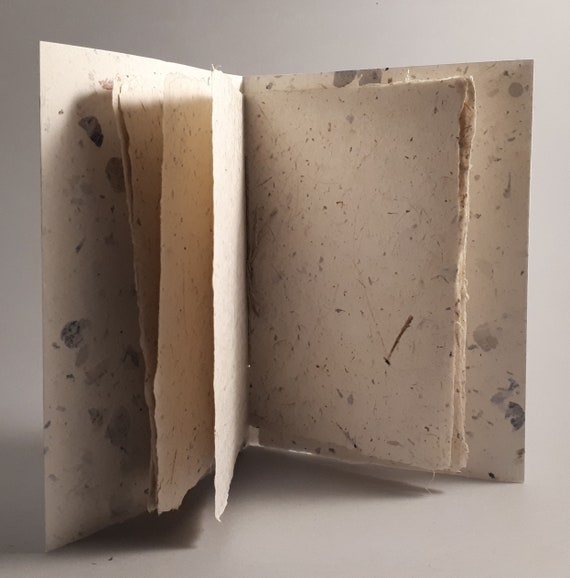 Handmade Paper Artist Book for Poem or Story Writing - Etsy