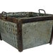 Galvanized Metal Storage Box Galvanized Firewood Holder Galvanized ...