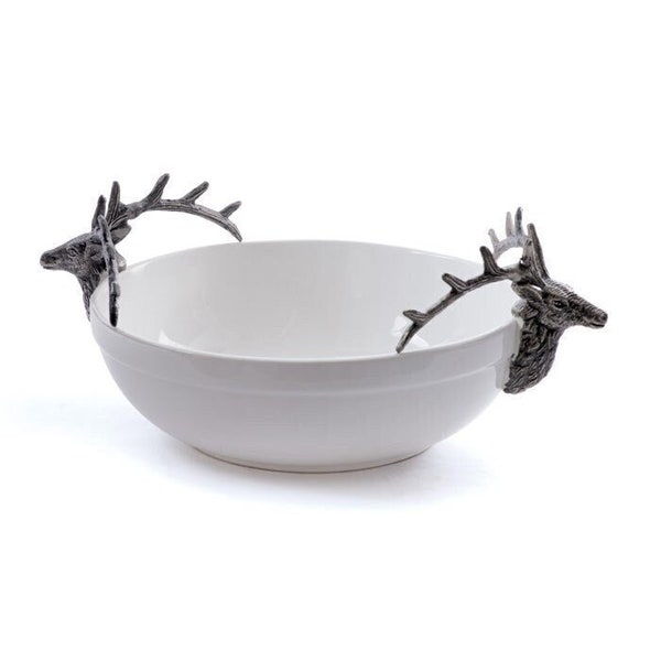 Deer Antler Fruit Bowl - Etsy