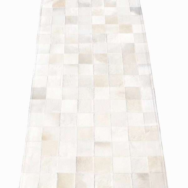 White Cowhide Rug - Etsy