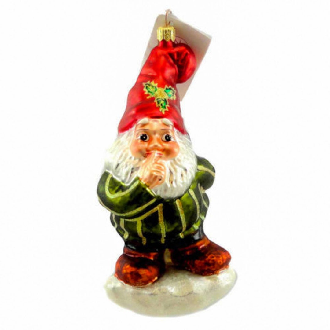 Vintage Radko Elf Secrets Santa Ornament, 1998 - Etsy