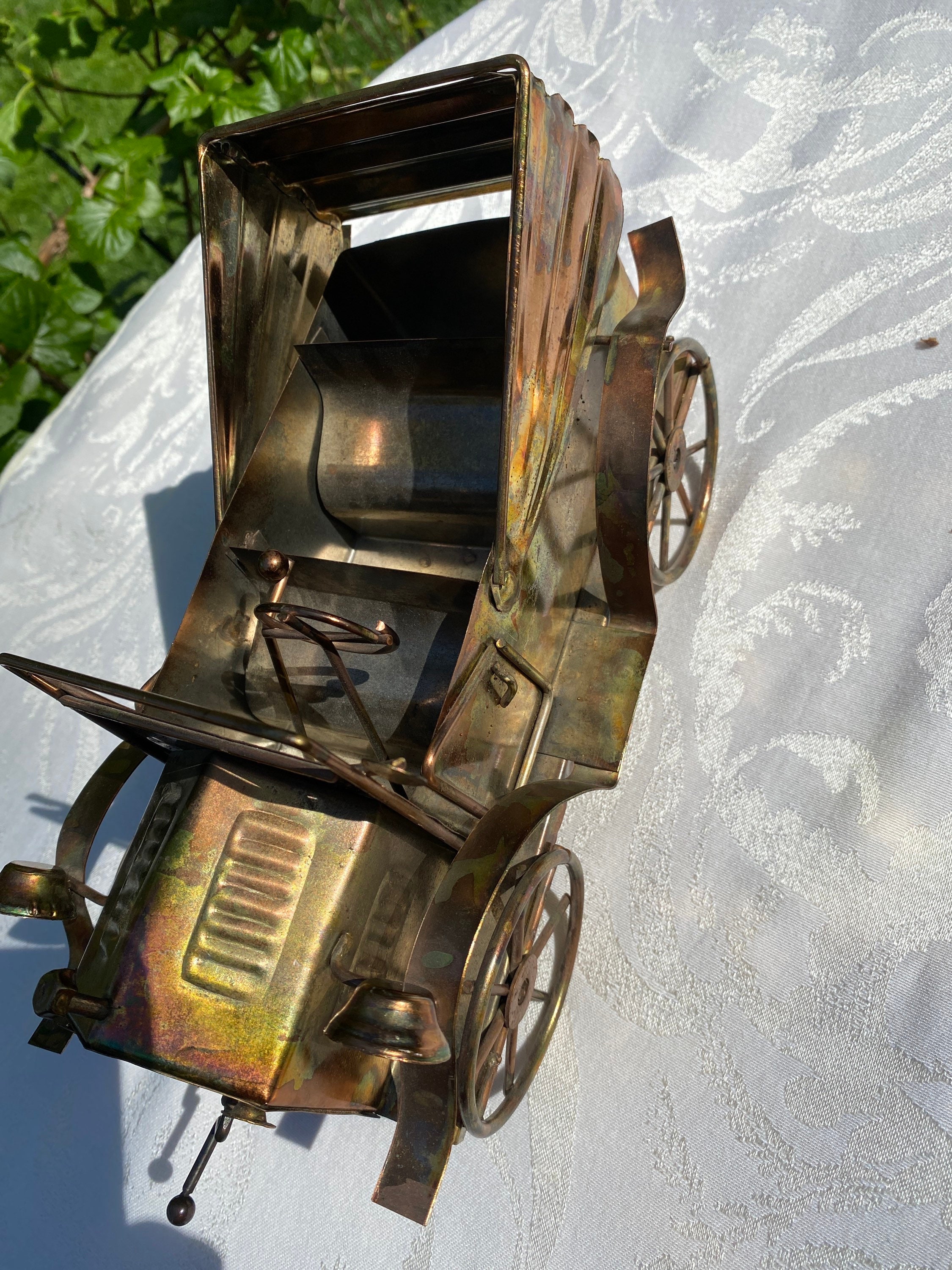 Metal Art Musical Car Music Box | Etsy