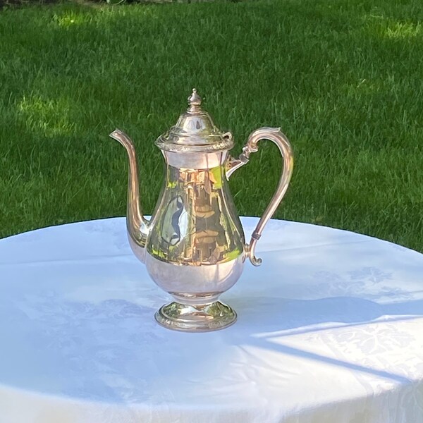 Silver Coffee Pot - Etsy