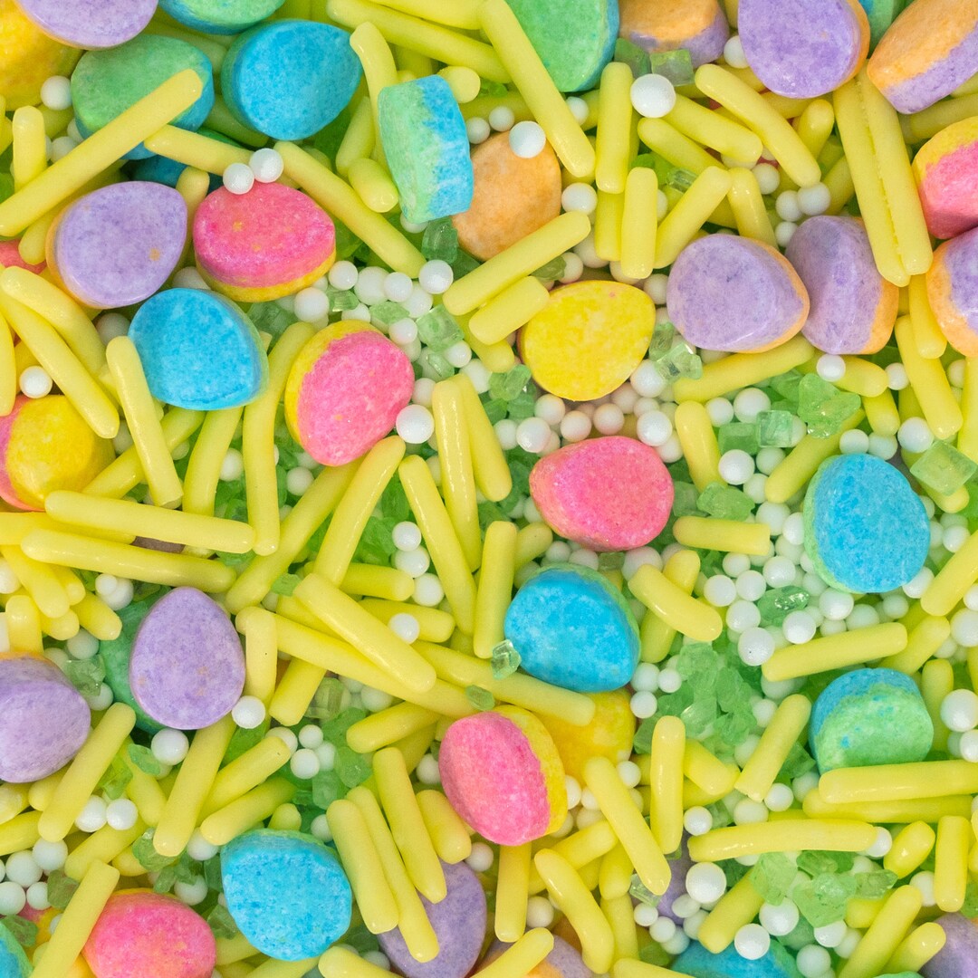 Hoppy Easter Edible Sprinkles Mix (1/2 Cup and 1lb Bulk Sizes) for Cake ...