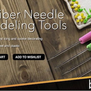 Cookie Scriber / Scribing Needles Modeling Sculpting for Royal Icing ...