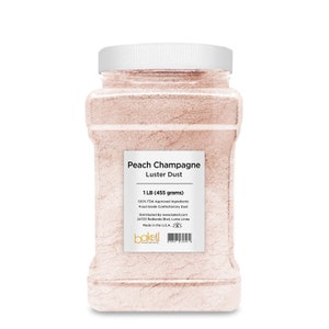 Peach Champagne Edible Luster Dust and Cake Paint Edible - Etsy