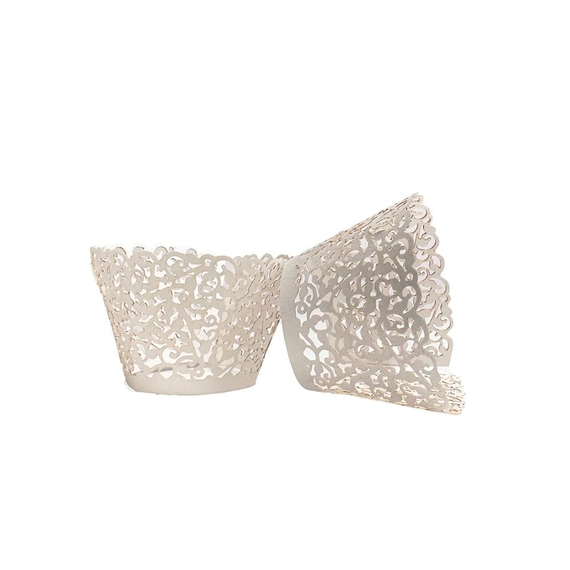 Lace Cupcake Wrapper - Etsy
