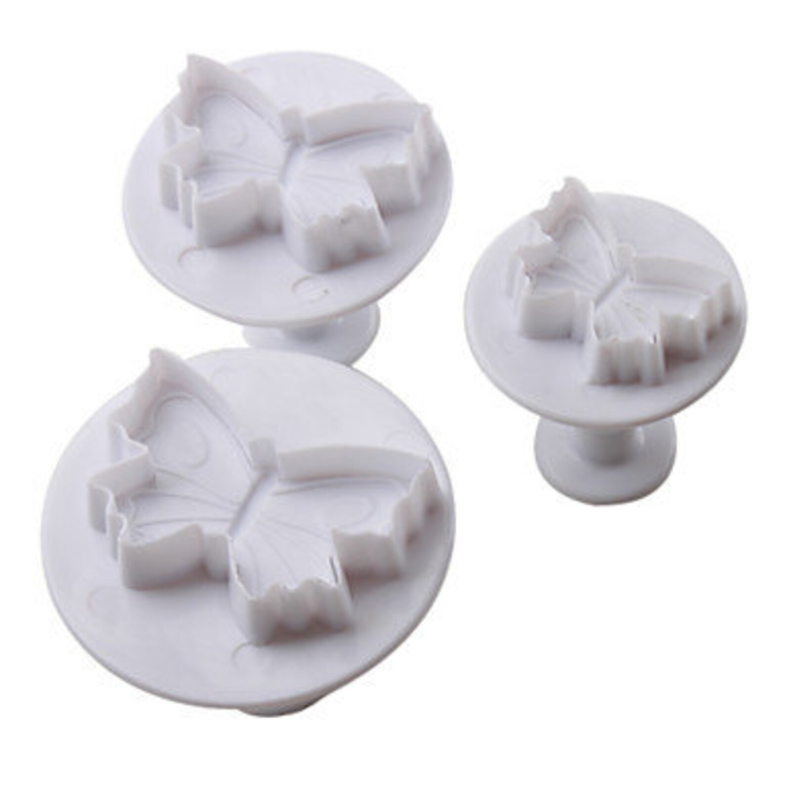 Butterfly Fondant Cutters - 3 Pcs Set - Etsy