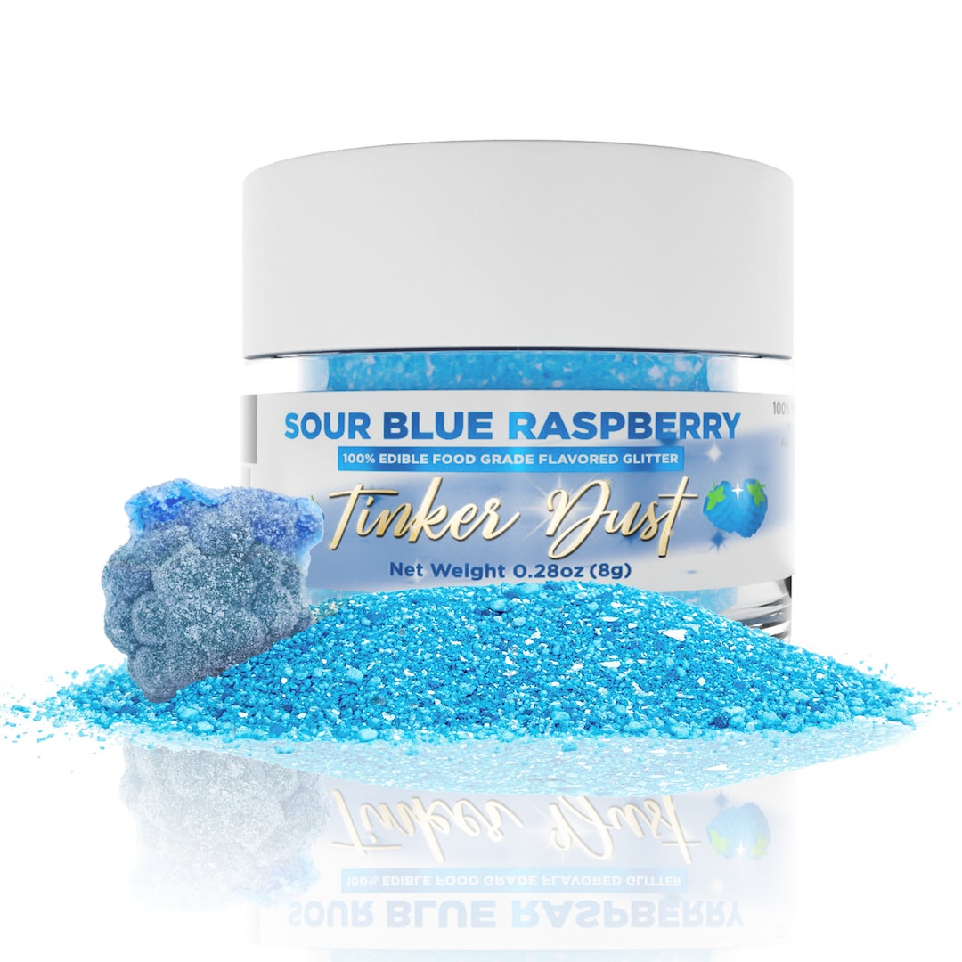 Sour Blue Raspberry Flavored Tinker Dust (8g and 35g Sizes) Sweet ...