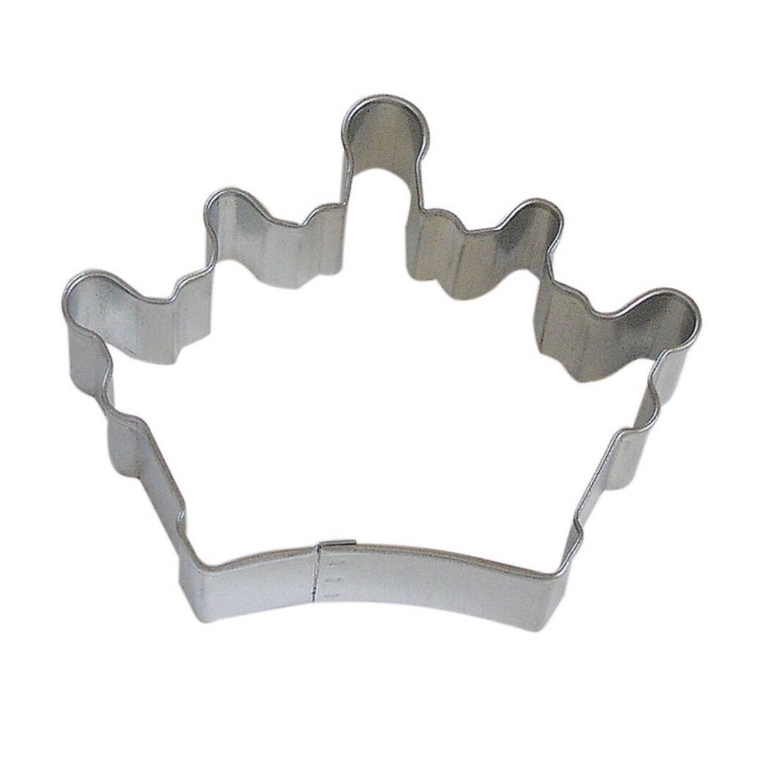 3.5" Queens Crown Stainless Steel Cookie Cutter | for Fondant, Cookie ...