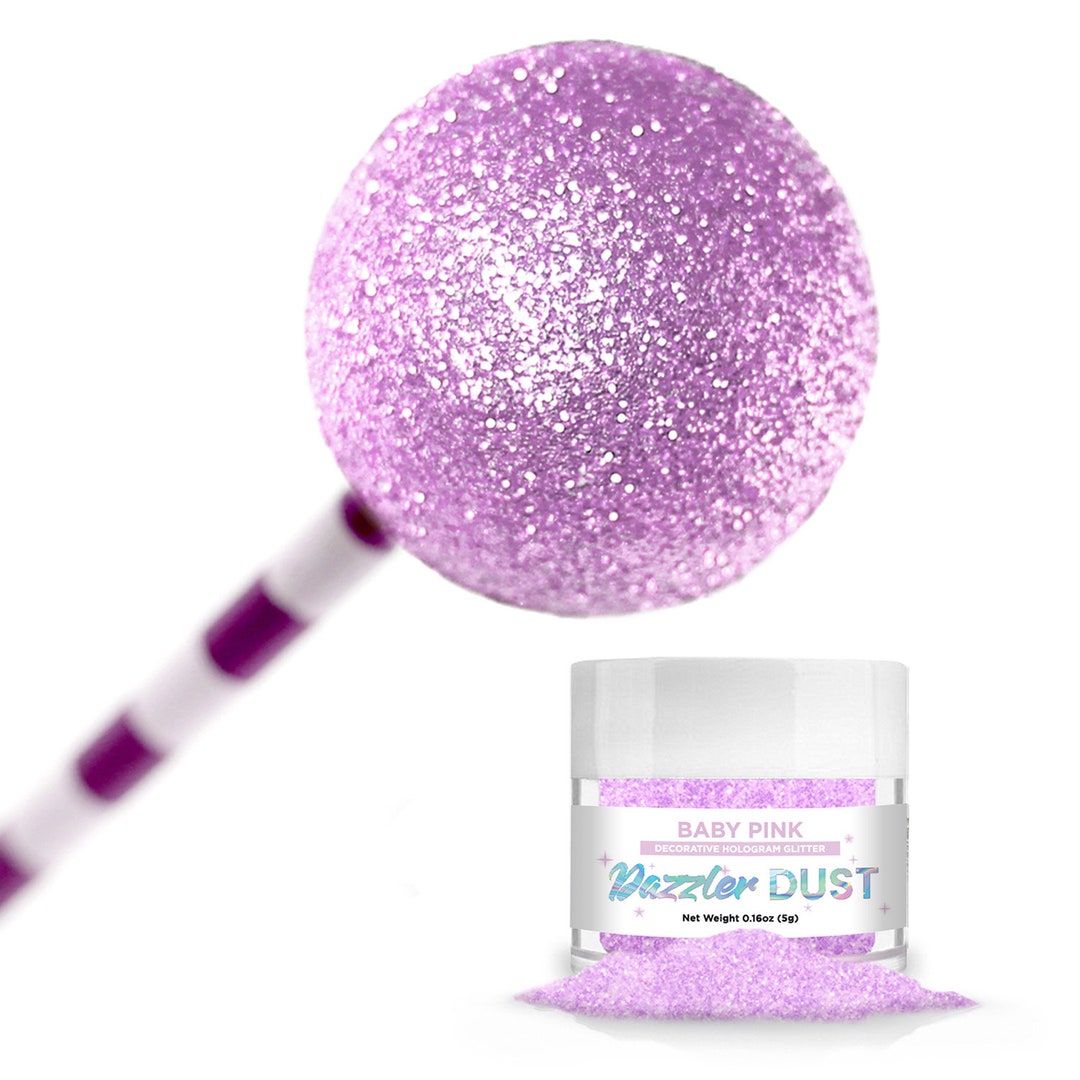 Baby Pink Dazzler Dust (5g and 25g Sizes) Non-toxic Decorating Glitter ...