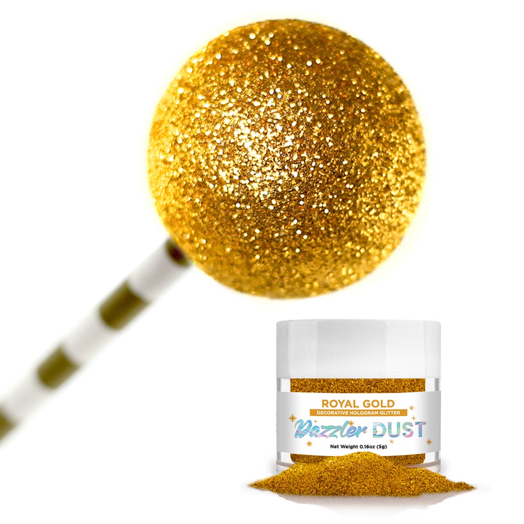 Royal Gold Dazzler Dust (5g and 25g Sizes) Non-toxic Decorating Glitter ...