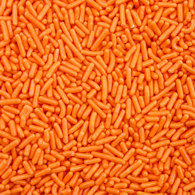Orange Sprinkles - Etsy