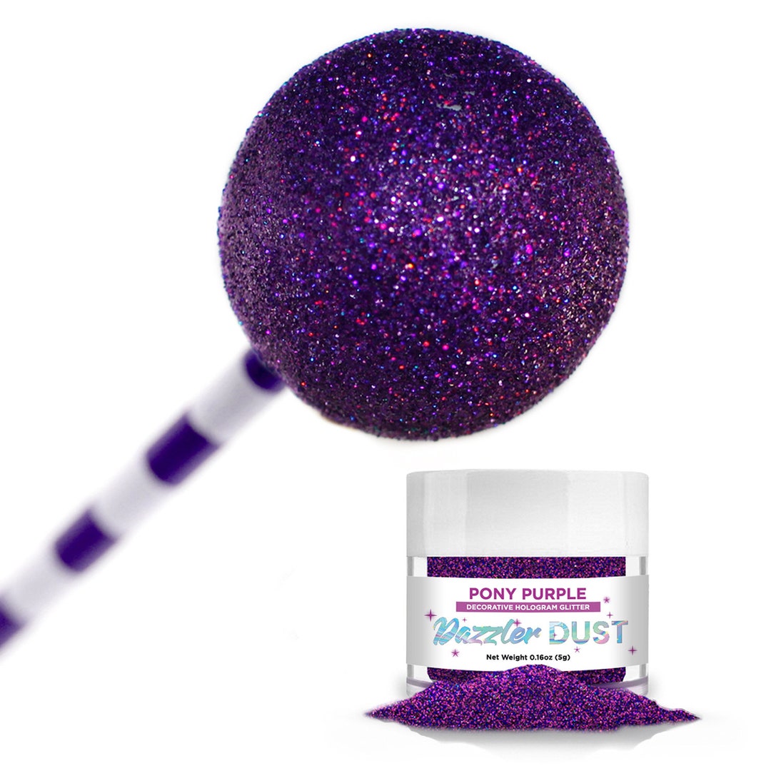Pony Purple Dazzler Dust (5g and 25g Sizes) Non-toxic Decorating ...