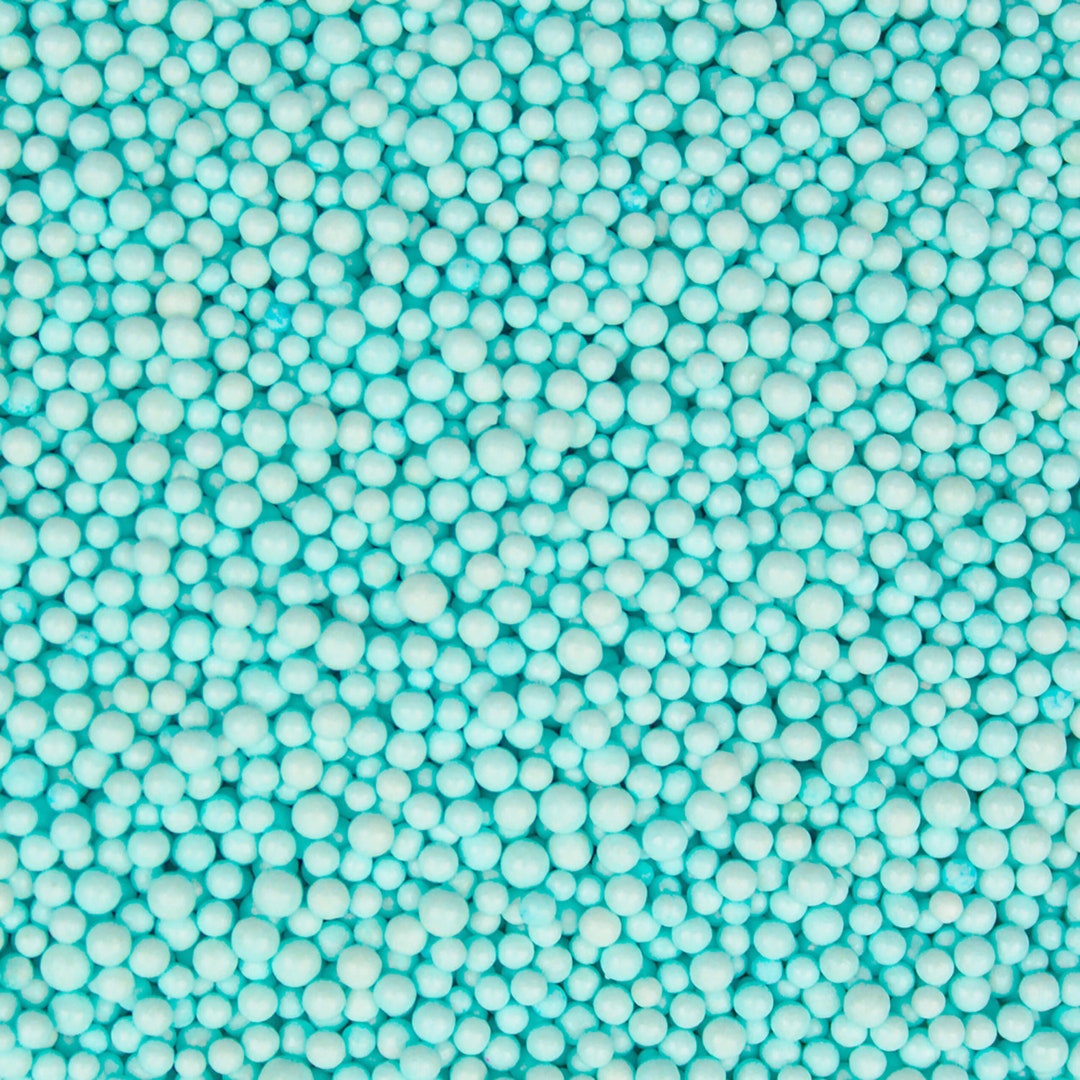 Baby Blue Edible Mini Beads Sprinkles (1/2 Cup and 1lb Sizes) Candy ...
