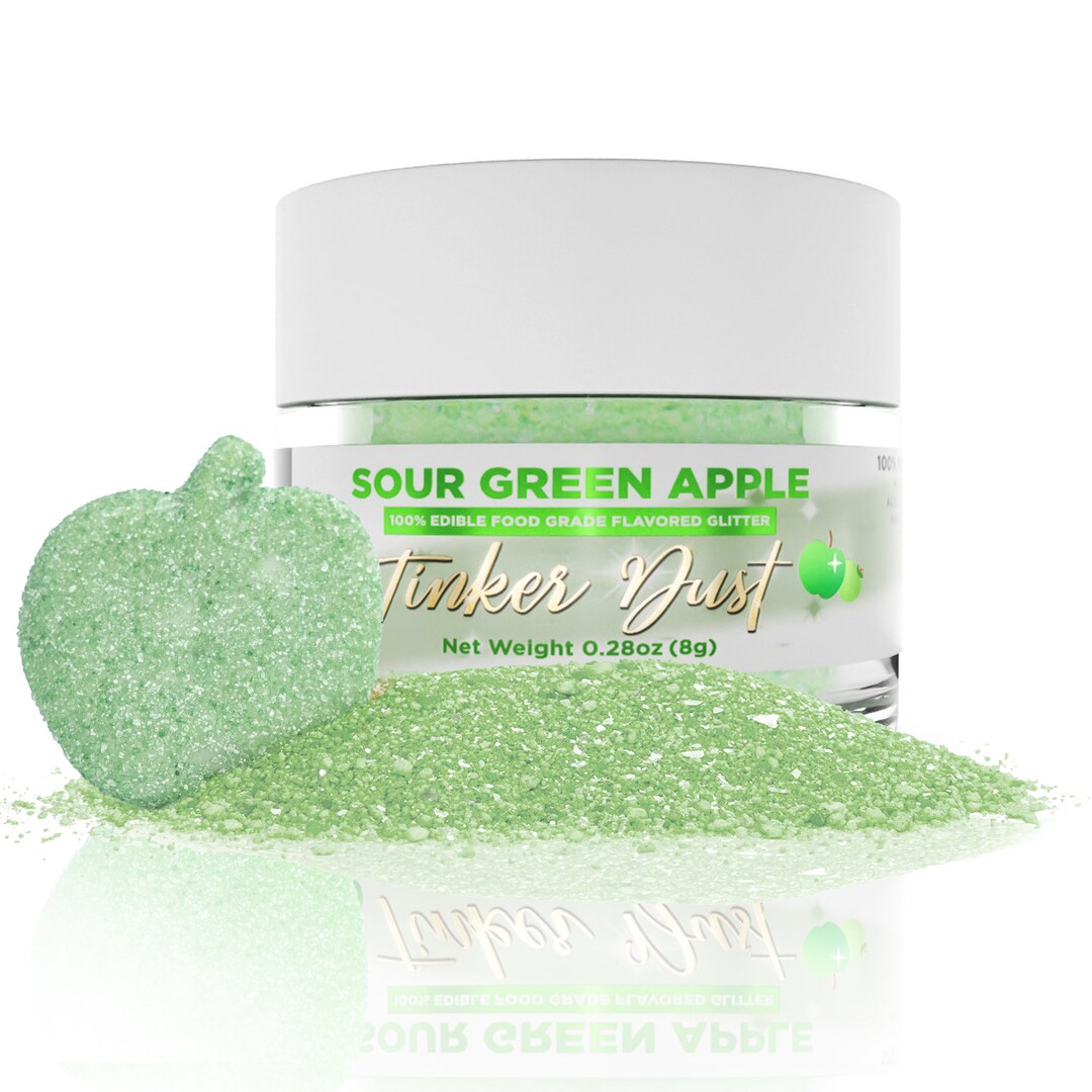 Sour Green Apple Flavored Tinker Dust (8g and 35g Sizes) Sweet & Sour ...