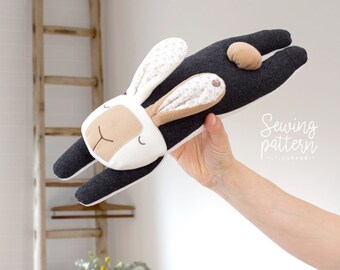 Rabbit Soft Toy Sewing Pattern - Etsy