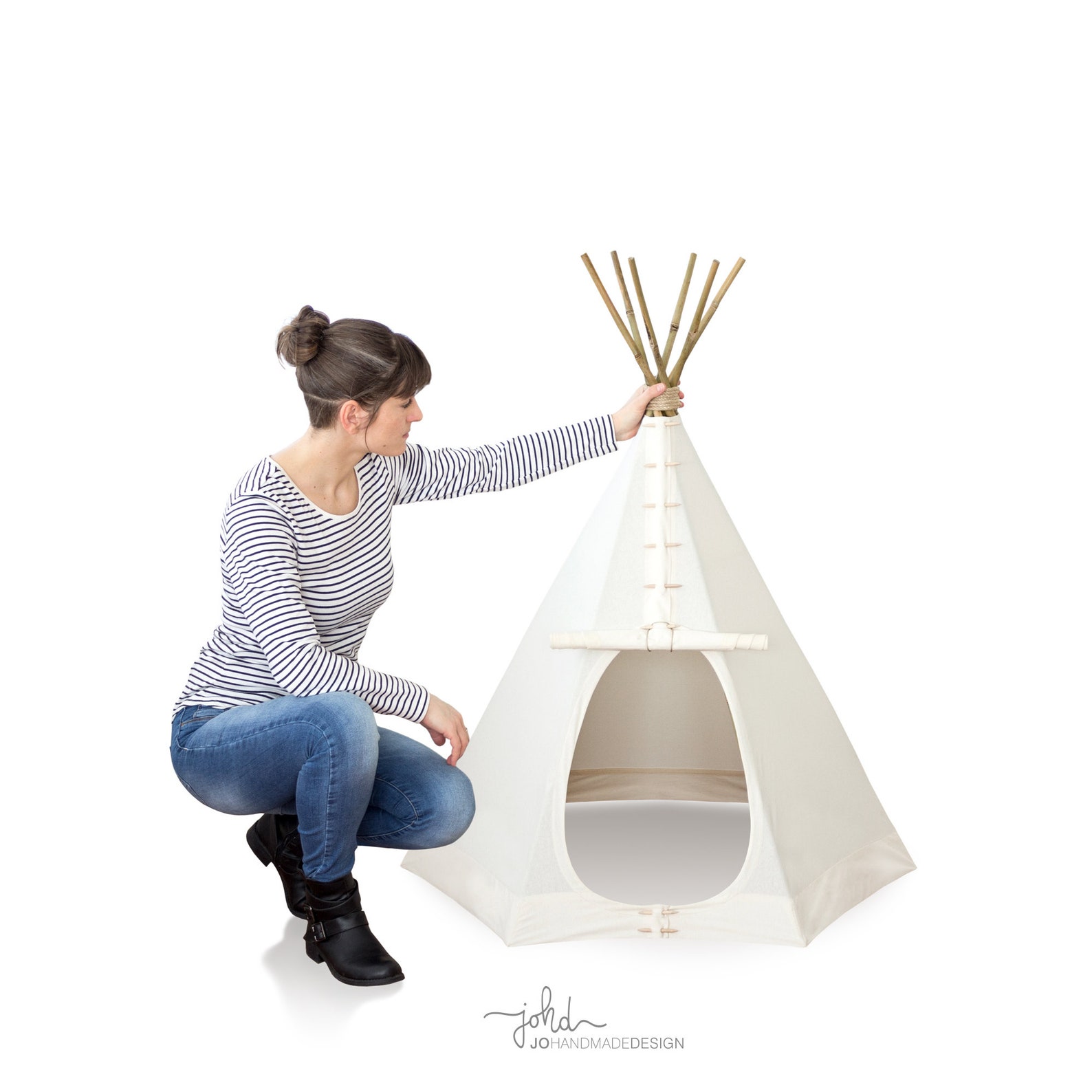 Teepee Digital Pattern, SMALL Size - Indian Play Tent - PDF File - Etsy
