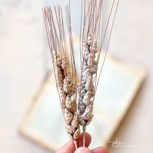 EAR of WHEAT - Crochet Pattern - Etsy
