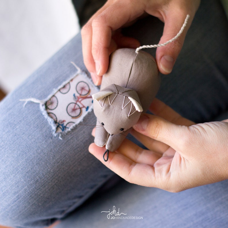 Kitten Keychain - Digital Sewing Pattern - PDF - Etsy