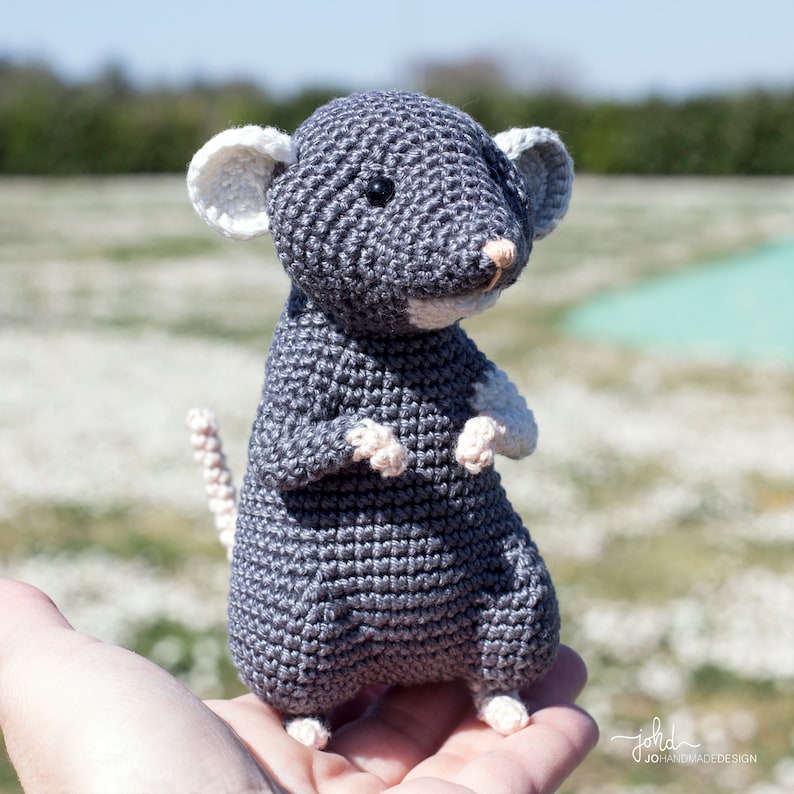 MOUSE CHLOE and the DAISY Amigurumi Pattern - Etsy
