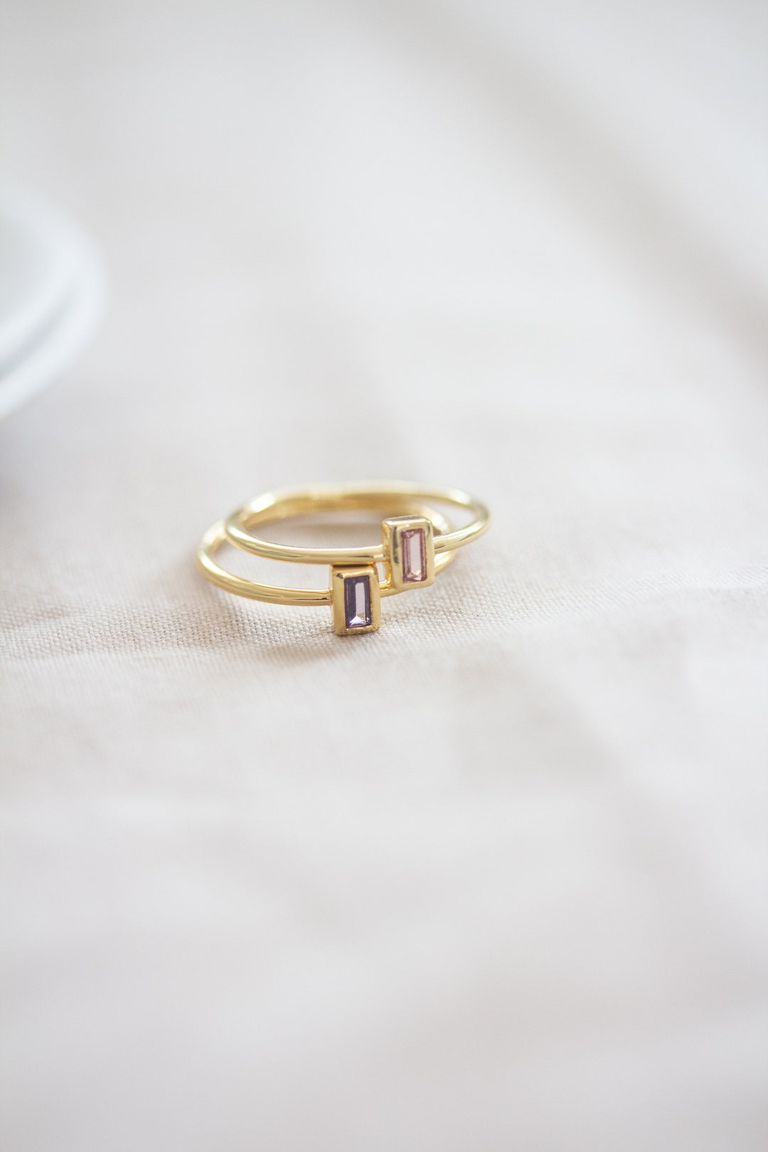 Stackable Birthstone Rings Birthstone Jewelry Birthstone - Etsy