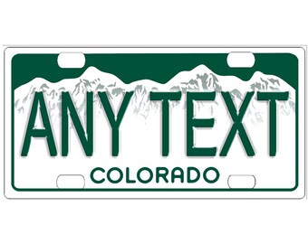 Mini license plate | Etsy