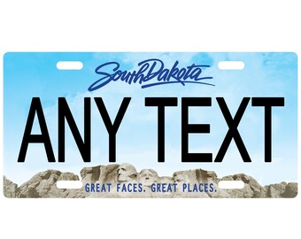 Mini license plate | Etsy