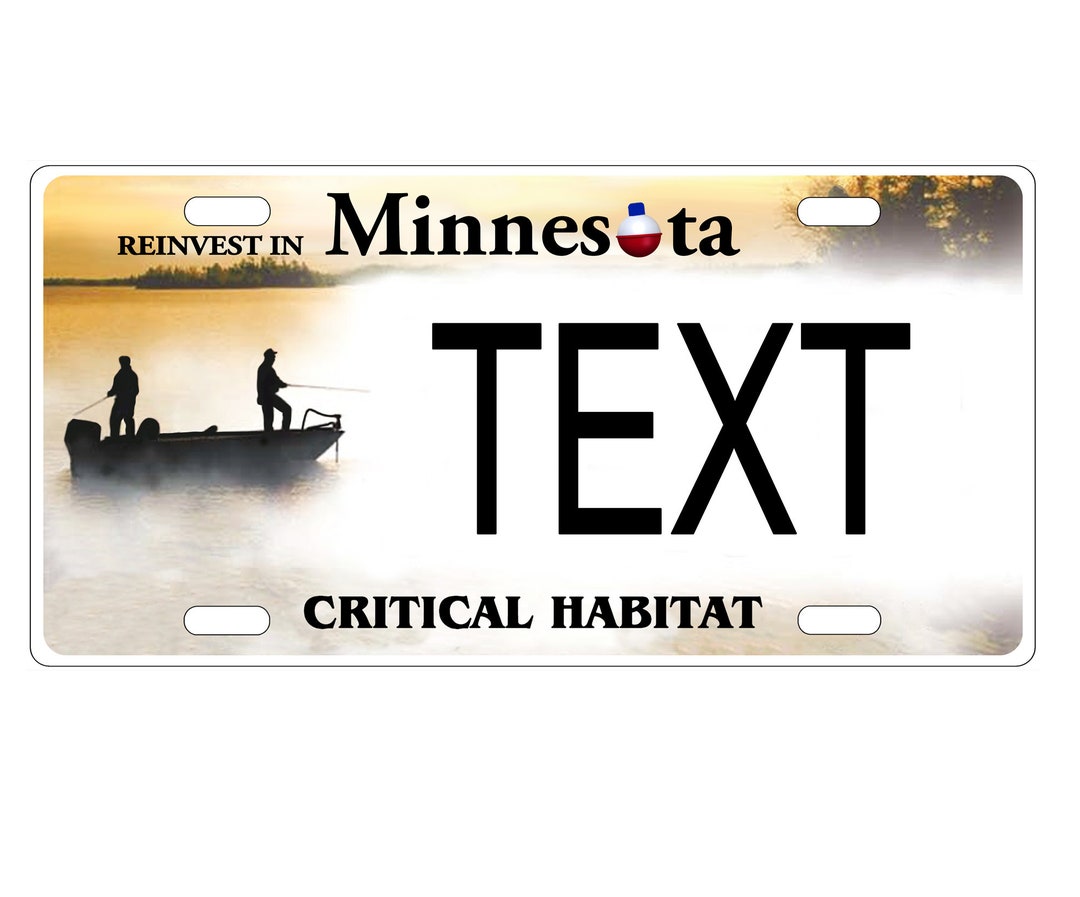 Personalized State License Plate - Minnesota Critical Habitat ...
