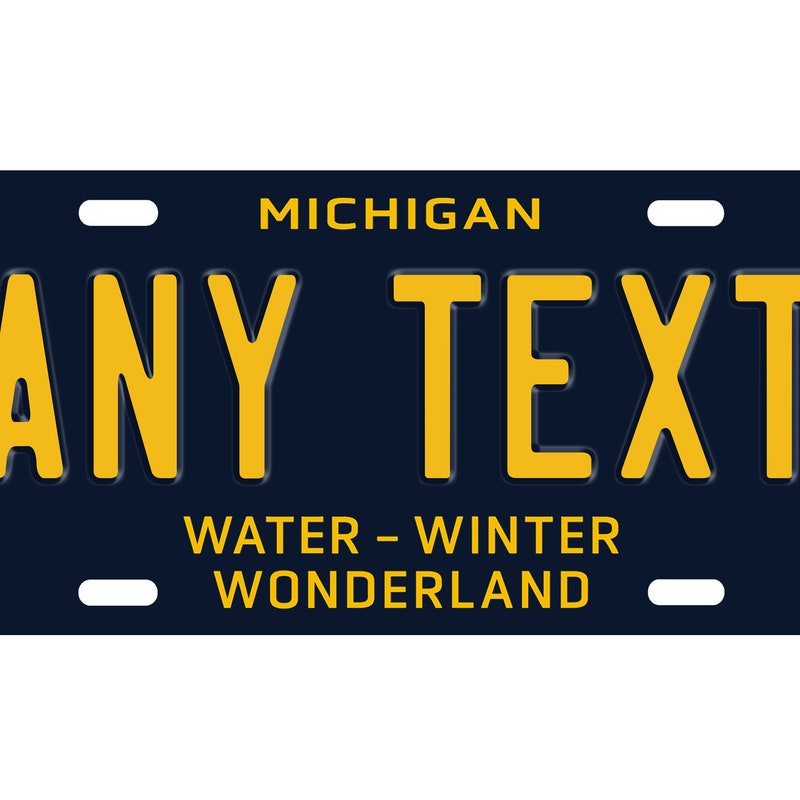 Personalized Vanity License Plates - Etsy