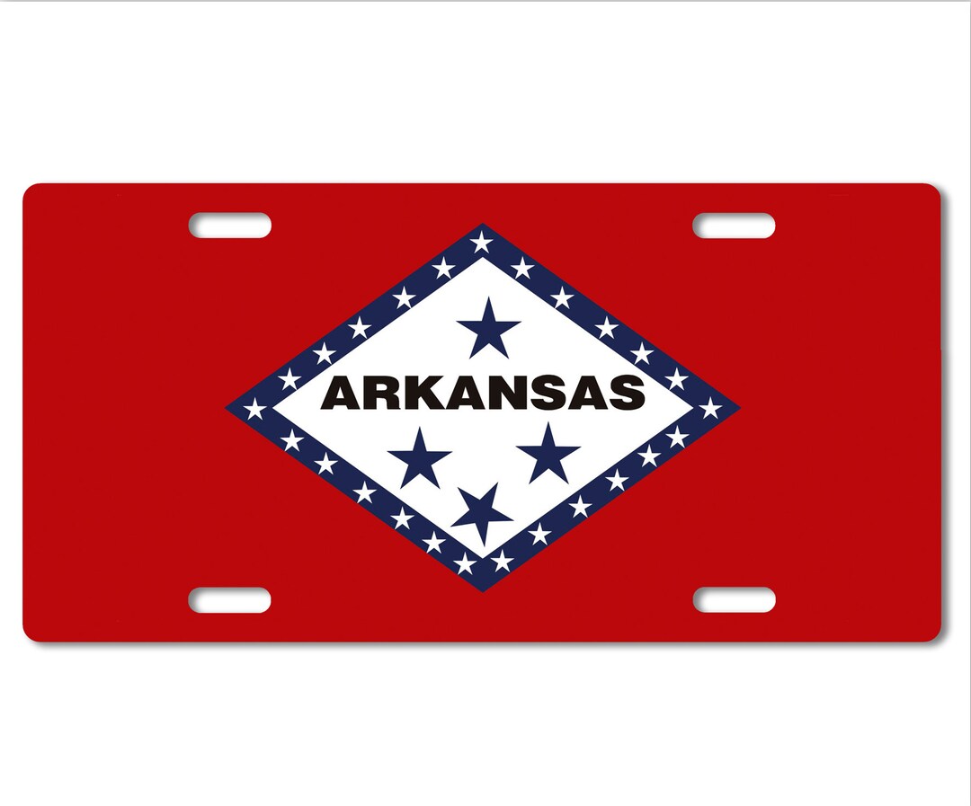State Flag License Plate, Standard Size Novelty License Plate With or ...