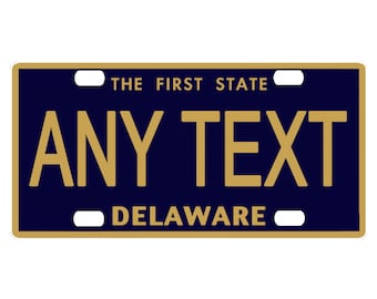 Delaware License Plate | Etsy