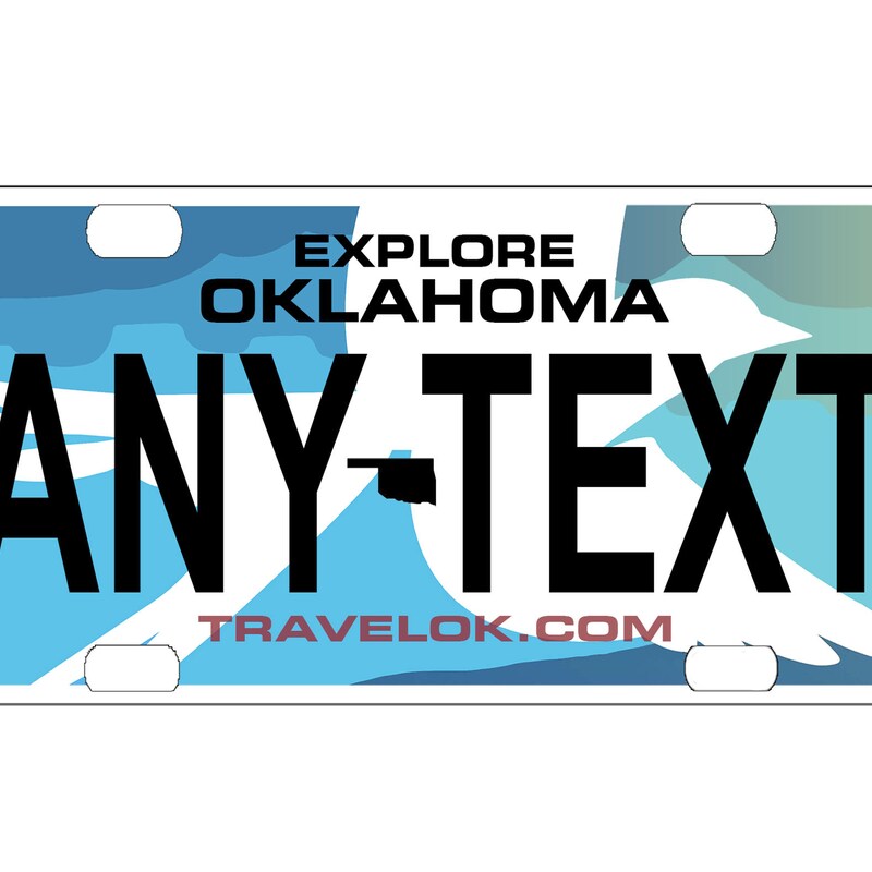 Oklahoma License Plates - Etsy