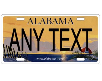Alabama License Plate - Etsy