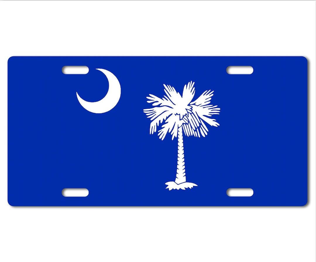 State Flag License Plate, Standard Size Novelty License Plate With or ...