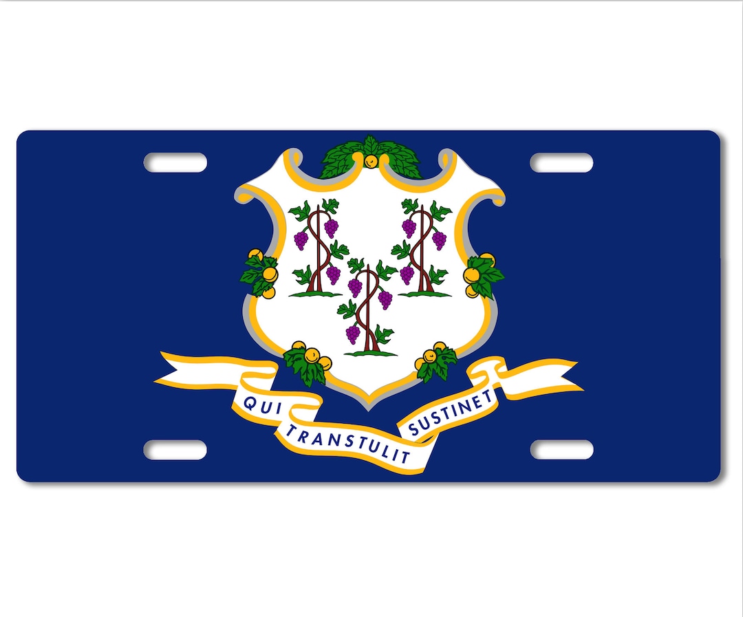 State Flag License Plate, Standard Size Novelty License Plate With or ...