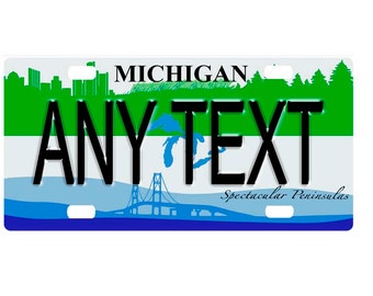 Michigan License - Etsy