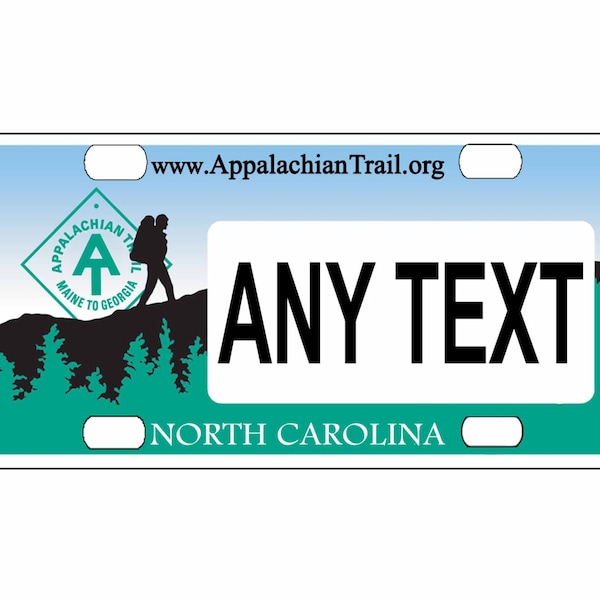 Appalachian Trail License Plates - Etsy