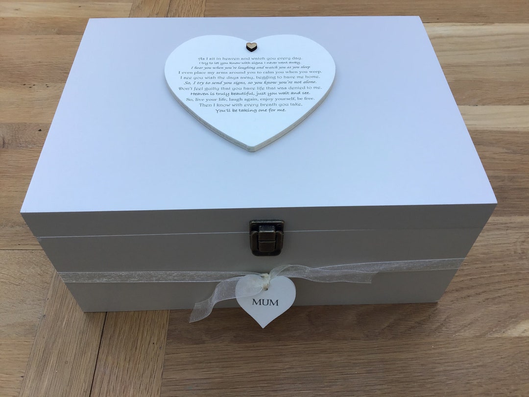 MUM Memory Box in Loving Memory of a Mum Mam Mom Mummy - Etsy