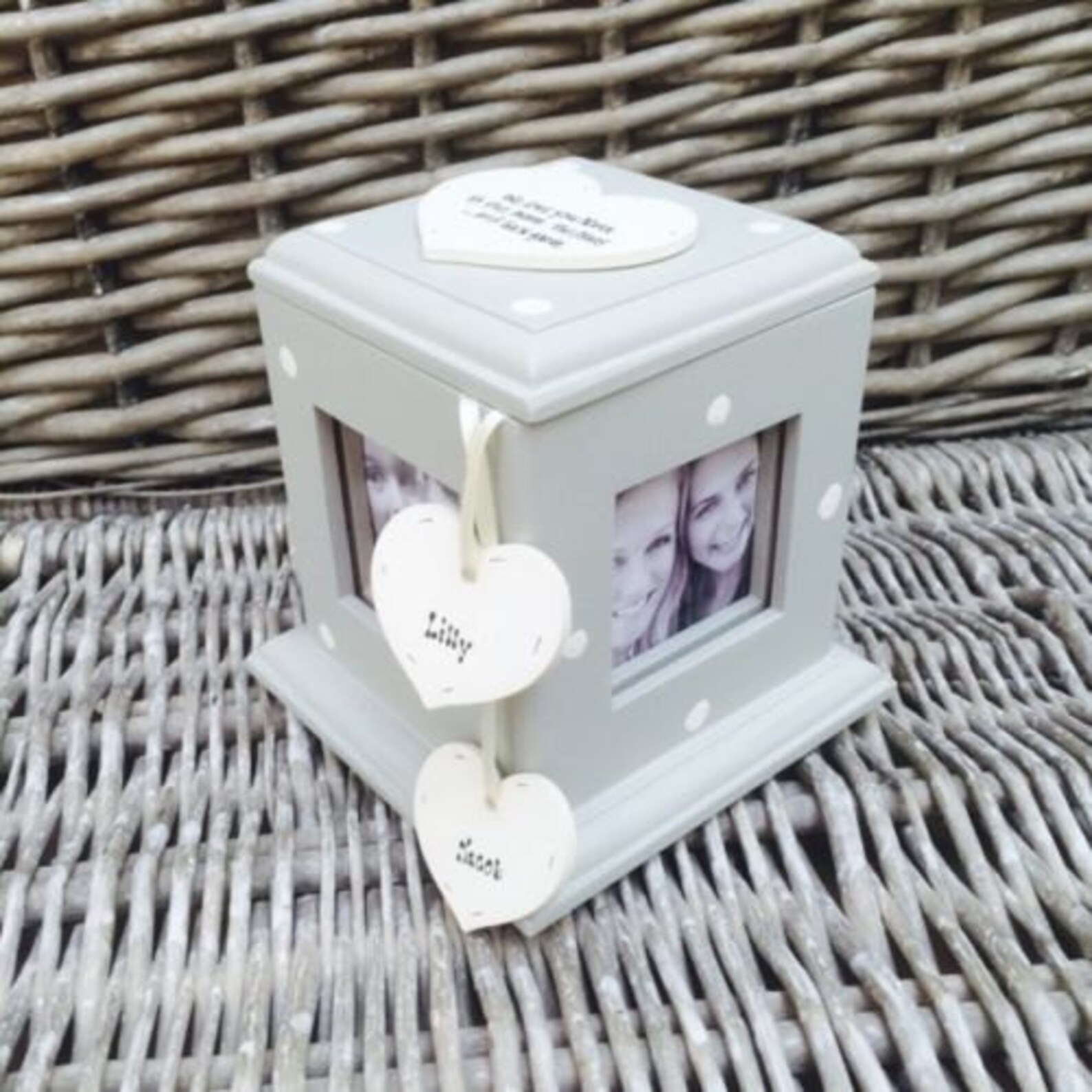 Shabby Personalised Chic Box Frame Special Gift Nanny Nana Nanna ...