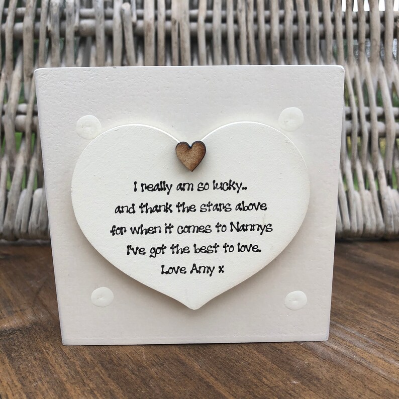 NANNY Personalised Flower / Plant Pot Gift Nana Granny Nan | Etsy UK