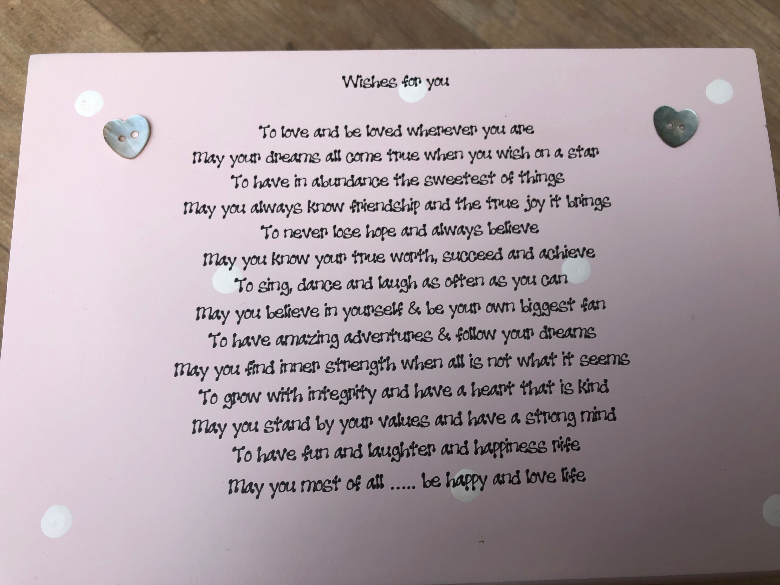 Personalised Jewellery Box Gift GODDAUGHTER Christening BAPTISM or ...