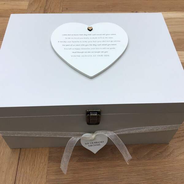 Bereavement Memory Box - Etsy UK