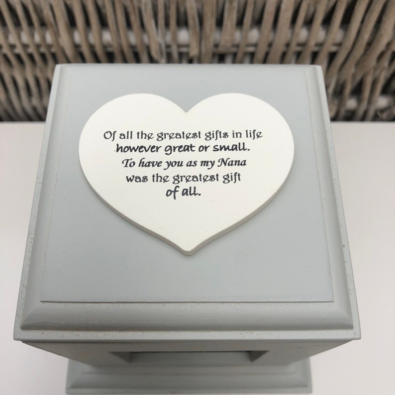 Personalised MEMORIAL in Loving MEMORY of Nana Nan Grandma Nanny Gran ...