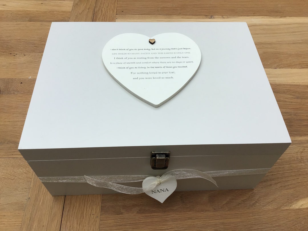 NANA Memory Box in Loving Memory of a Nan Gran Nanny Grandma Gran ...