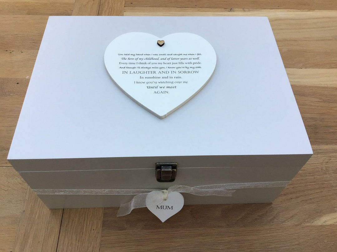MUM Memory Box In Loving Memory of a Mum Mam Mom Mummy Mother ...