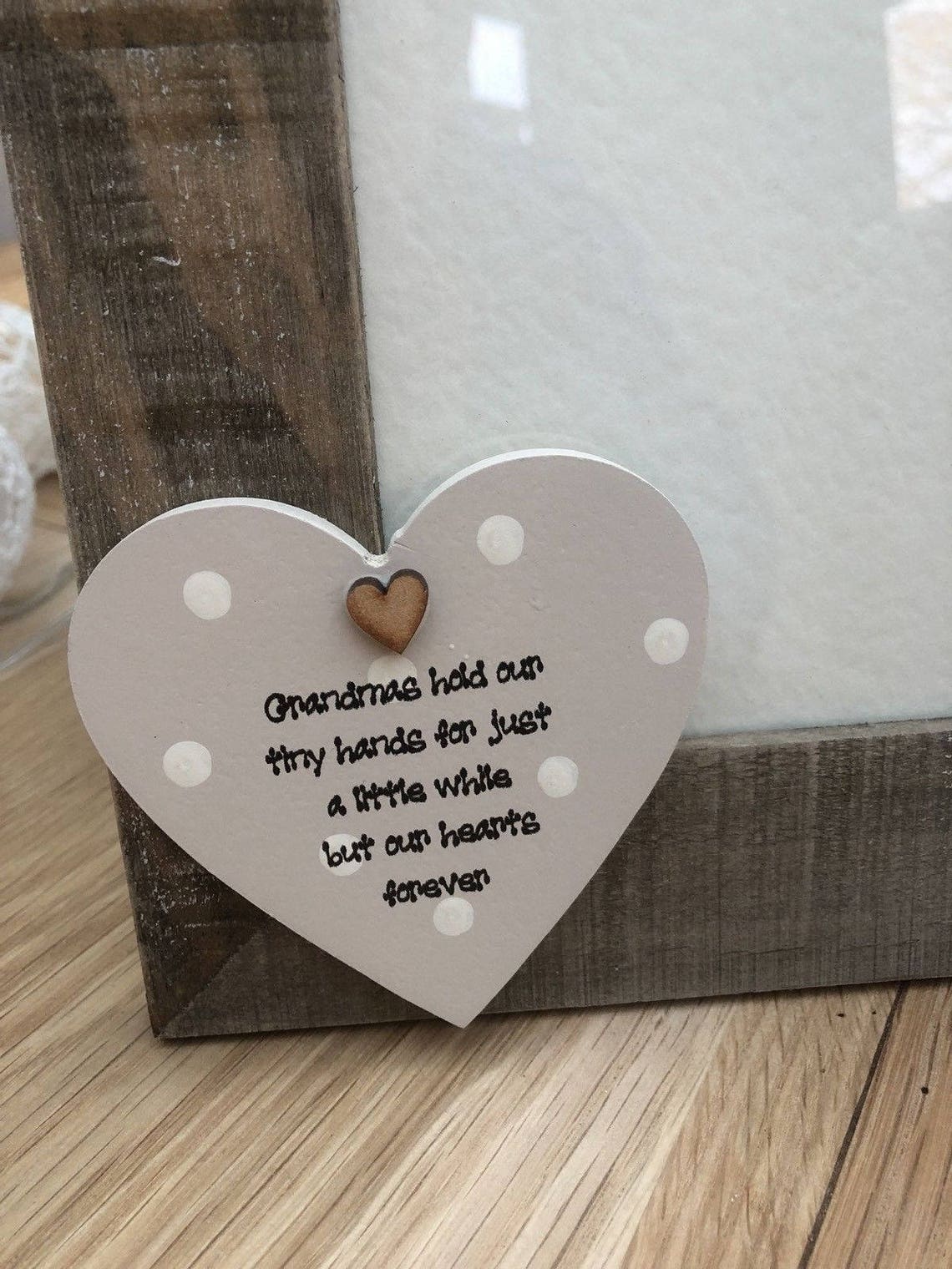 Shabby Personalised Chic Photo Frame Special Nanny Nana Nan Grandma ...