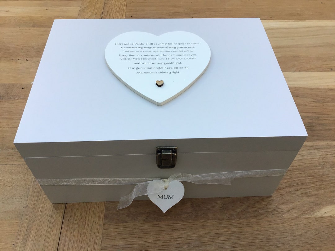 MUM Memory Box in Loving Memory of a Mum Mam Mom Mummy - Etsy