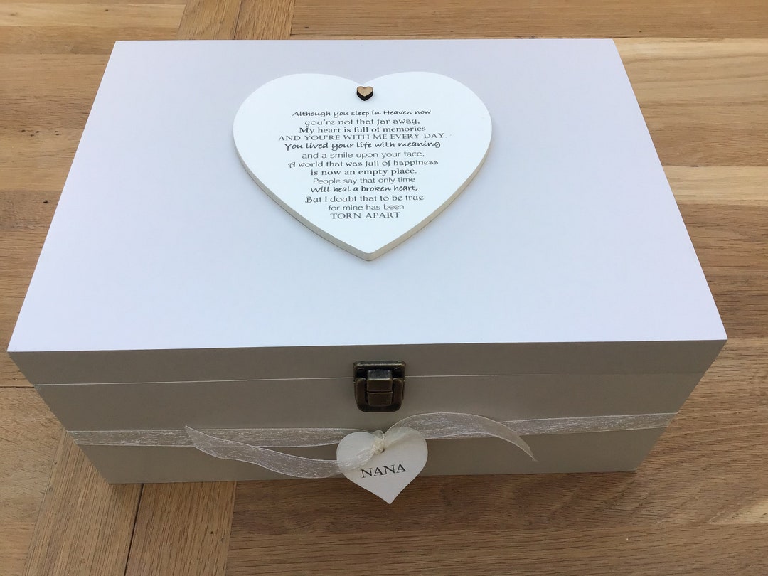 NANA Memory Box in Loving Memory of a Nan Gran Nanny Grandma Gran ...