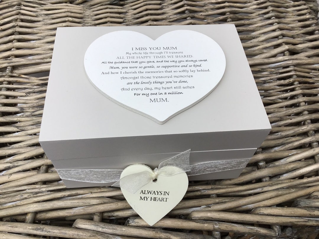 Personalised Memory Keepsake Box Loss of MUM Mummy Mother Parent / Any ...